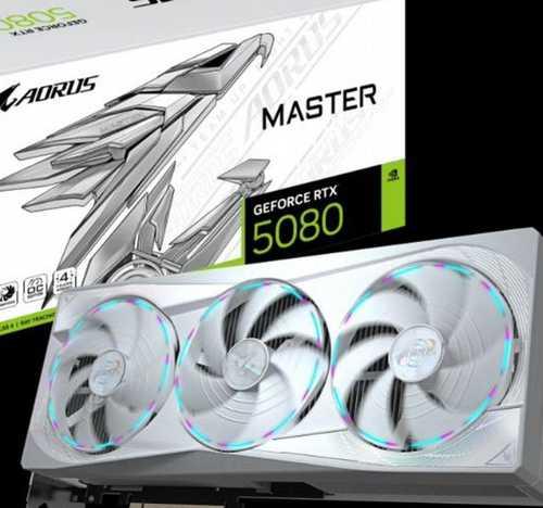 Видеокарта gigabyte GeForce RTX 5080 aorus master