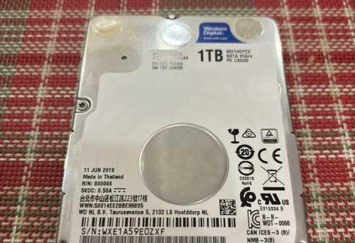 Жесткий диск western digital 1 тб