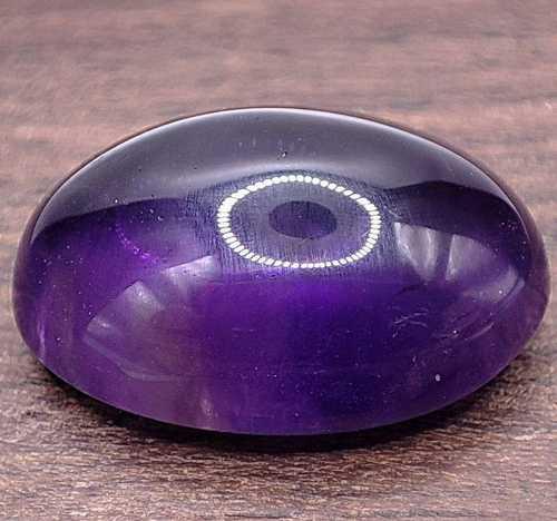 Аметист кабошон овал 17.90 ct. Боливия   гемм. зак