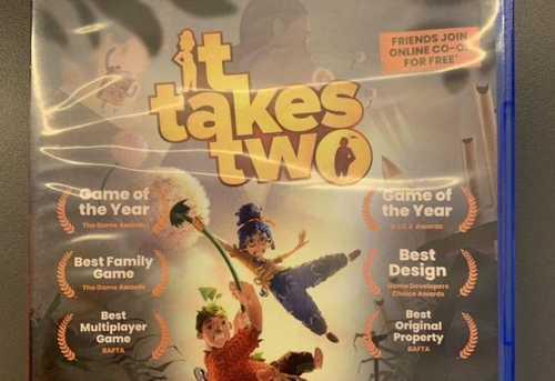 Диск It Takes two PS4/PS5