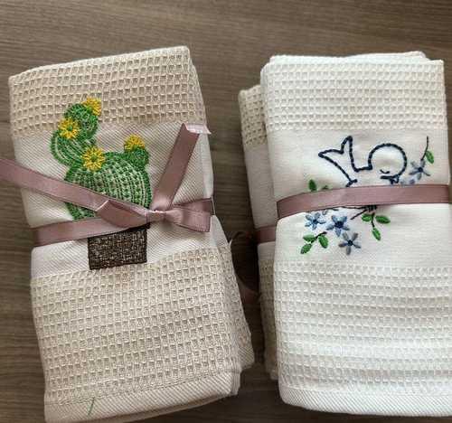 Вафельное полотенце