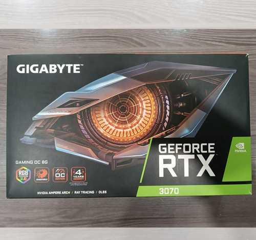 Gigabyte RTX 3070 Gaming OC 8GB гарантия скупка