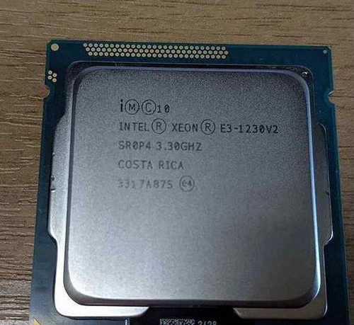 Xeon 1230v2 аналог i7 3770 4 ядра8 потоков 1155сок