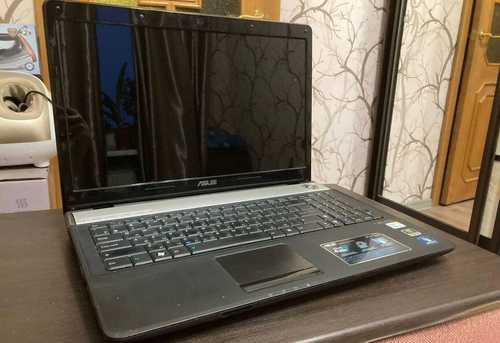Ноутбук asus N61VG (на ремонт или запчасти)