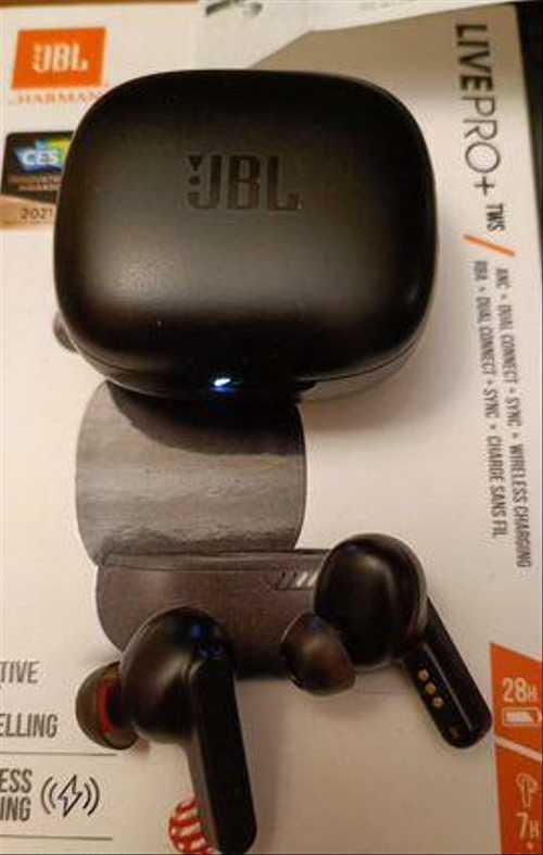 Беспроводные наушники jbl live pro +