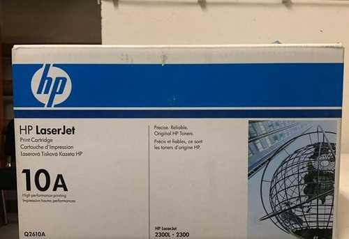 HP- Q2610A/6000 стр новый оригинальный картридж