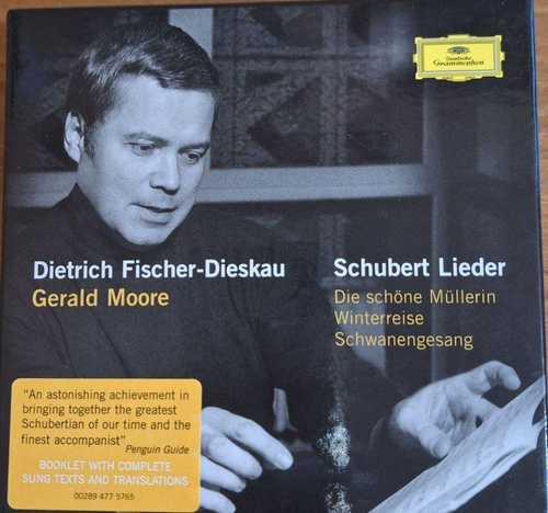 Шуберт Песни Schubert Lieder Deutsche Grammophon