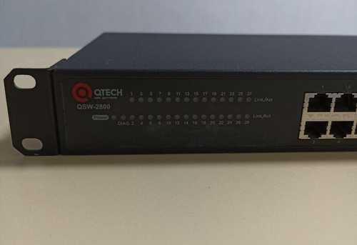 Управляемый коммутатор qtech-2800