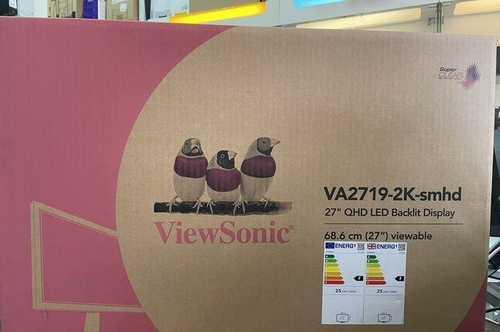 Монитор ViewSonic VA2719-2K-smhd 27