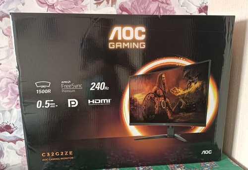 31.5" Монитор AOC C32G2ZE Black/Red 240Hz