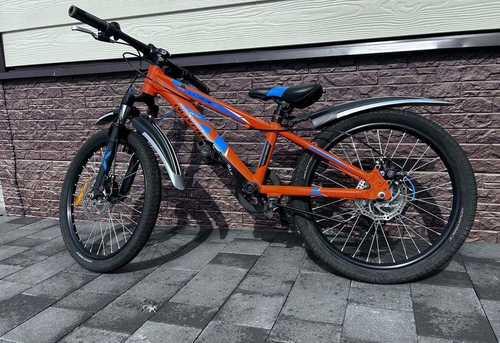Велосипед novatrack Extreme 7 D 20 оранжевый