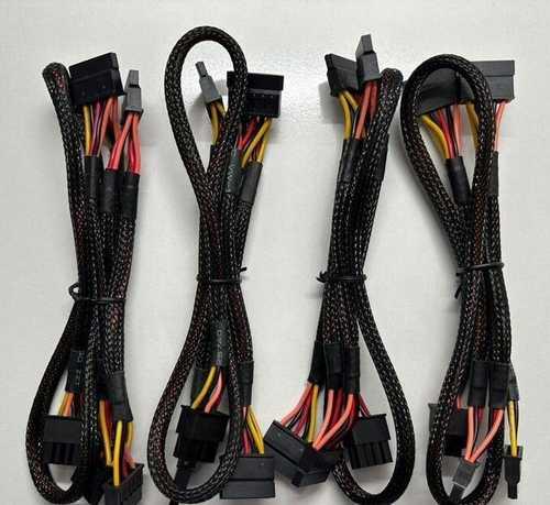 Модульные кабеля для Б.П. AeroCool (SATA)
