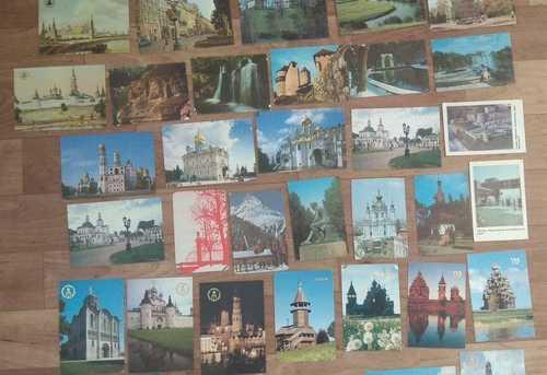 Карманные календарики СССР "Города" 1976-93 г