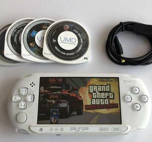 Sony PSP e 1008 белая