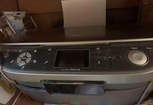 Принтер Epson RX 640 неисправный