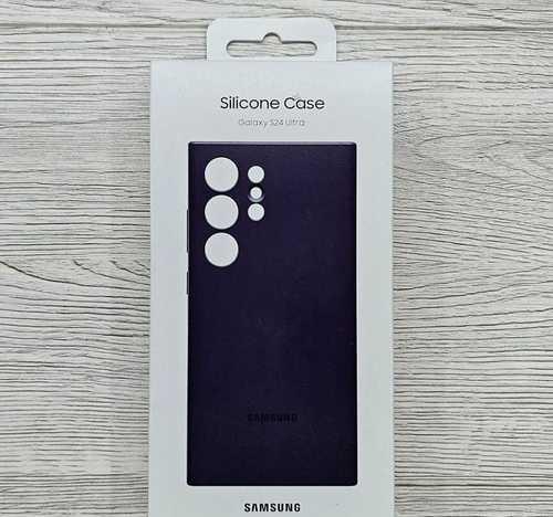 Чехол Silicone Case для Samsung S24 Ultra