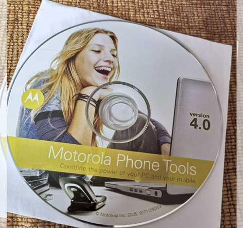 Motorola Phone Tools version 4.0 Диск драйвер