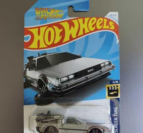 Hot wheels Back to the future Time machine