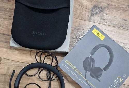 Наушники с микрофоном jabra evolve 2 40