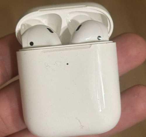 Наушники apple airpods муляж реплика
