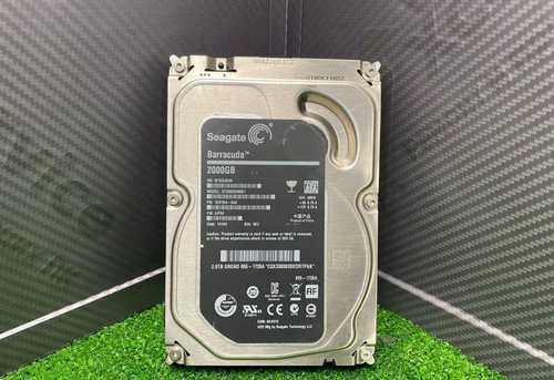 Жесткий диск 2 Tb Seagate 7200 Barracuda Black