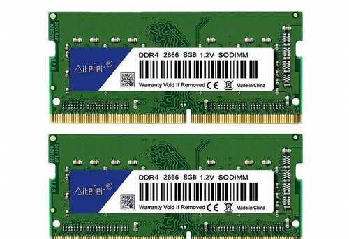 Оперативная память sodimm DDR4 16gb (2x8 gb) 2666