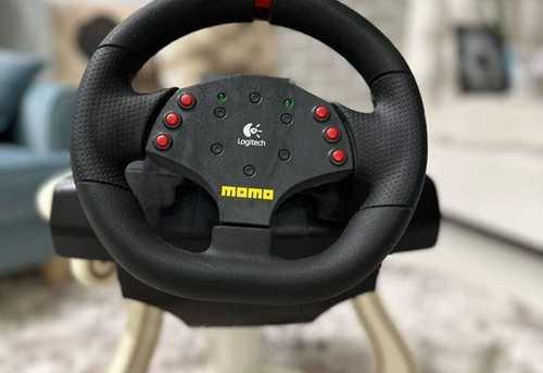 Комплект Logitech momo Racing Force Feedback Wheel
