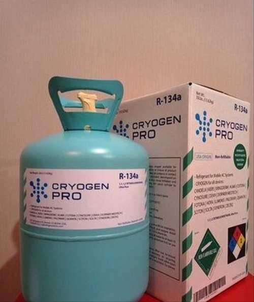 Фреон R-134а CryogenPro для авто и Candela, 13,6кг