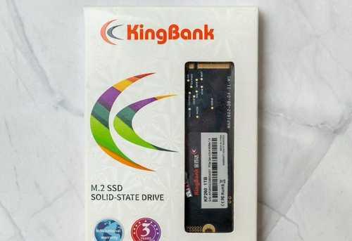 SSD nvmе m2 1Tb Kingbank KP260(5000 Mb/s), новый