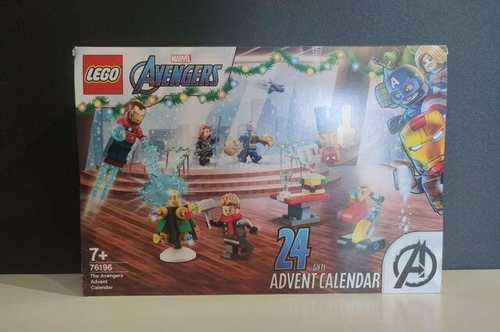 Новый Lego Marvel Super Heroes календарь 76196