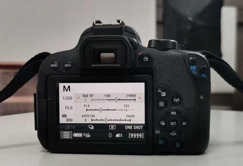 Зеркальный фотоаппарат Canon 800d