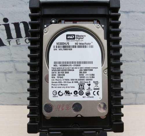 Жесткий диск Western Digital WD VelociRaptor 300 г