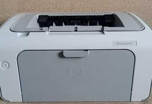 Принтер HP LasеrJet Р1102 и три новых картриджа