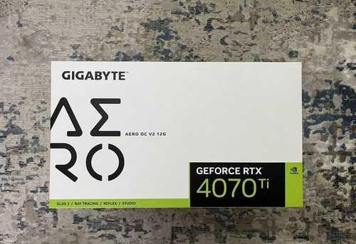Gigabyte RTX 4070 Ti Aero OC V2 Новые