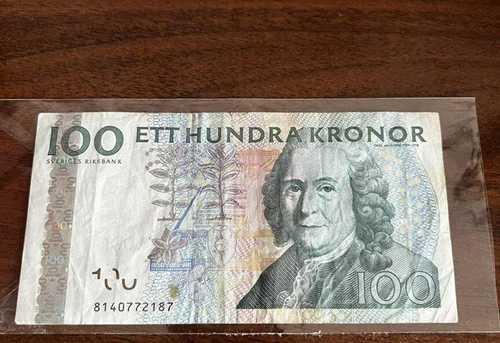 Банкнота 100 крон Швеция