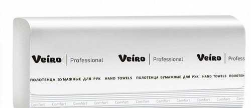 Полотенца для рук в пачках V-сложения Veiro Profes