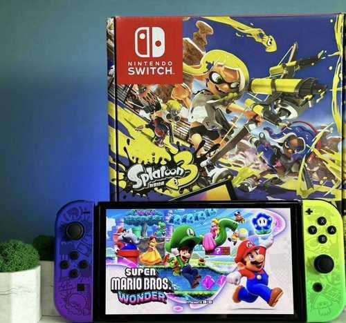 Nintendo Switch Oled Limited Edition+Чип+256Gb