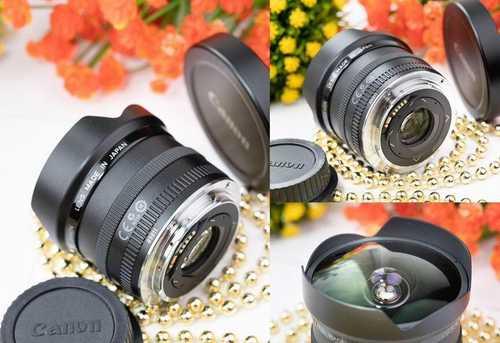 Canon ef 15mm f/2.8 fisheye. Как новый, обмен