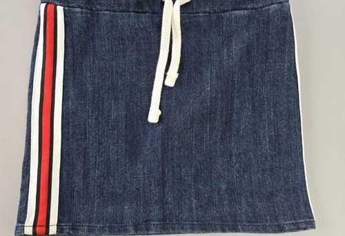 Джинсовая юбка для девочки 140 размер Gloria Jeans