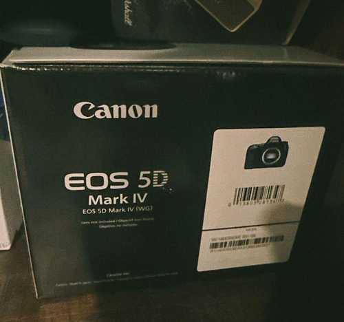 Canon eos 5D mark iv новый