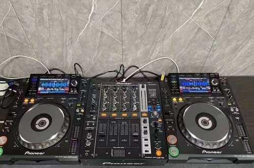 Pioneer CDJ-2000nexus + DJM-750 комплект б/у