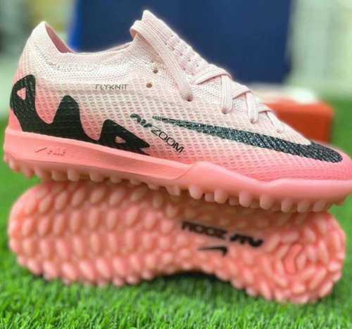 Сороконожки Nike Mercurial Air Zoom pink детские