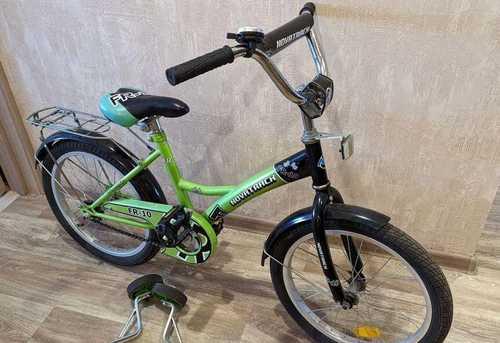 Детский велосипед 18" с доп. колесиками