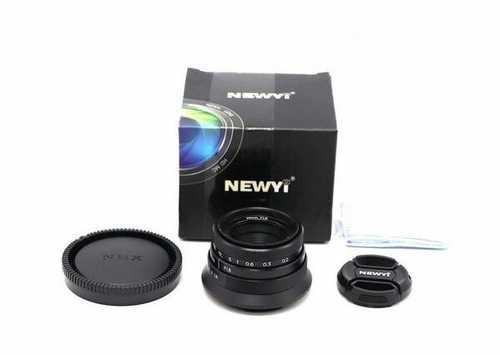 Newyi 25mm f/1.8 II Black Sony E