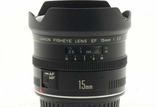Canon EF 15mm f/2.8 Fisheye б/у