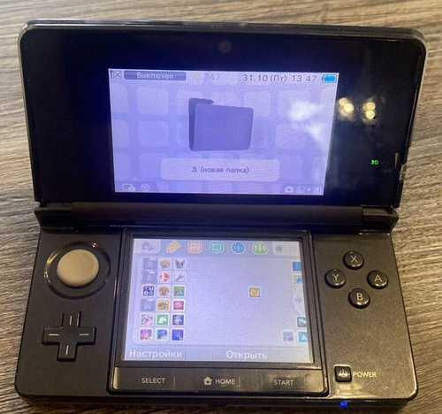 Nintendo 3ds прошитая 64гб