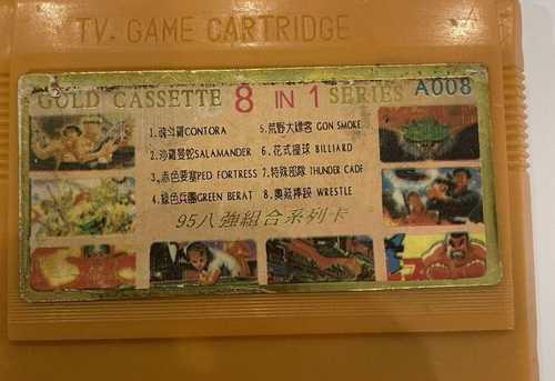 Tv game cartridge 8 in 1