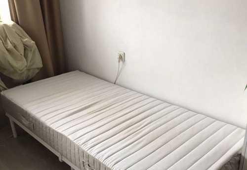 Кровать с матрасом 90x200