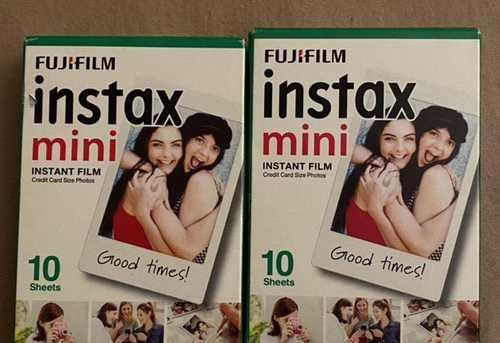 Картриджи для instax mini