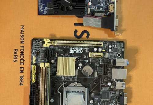 Материнская плата asus H81M-P